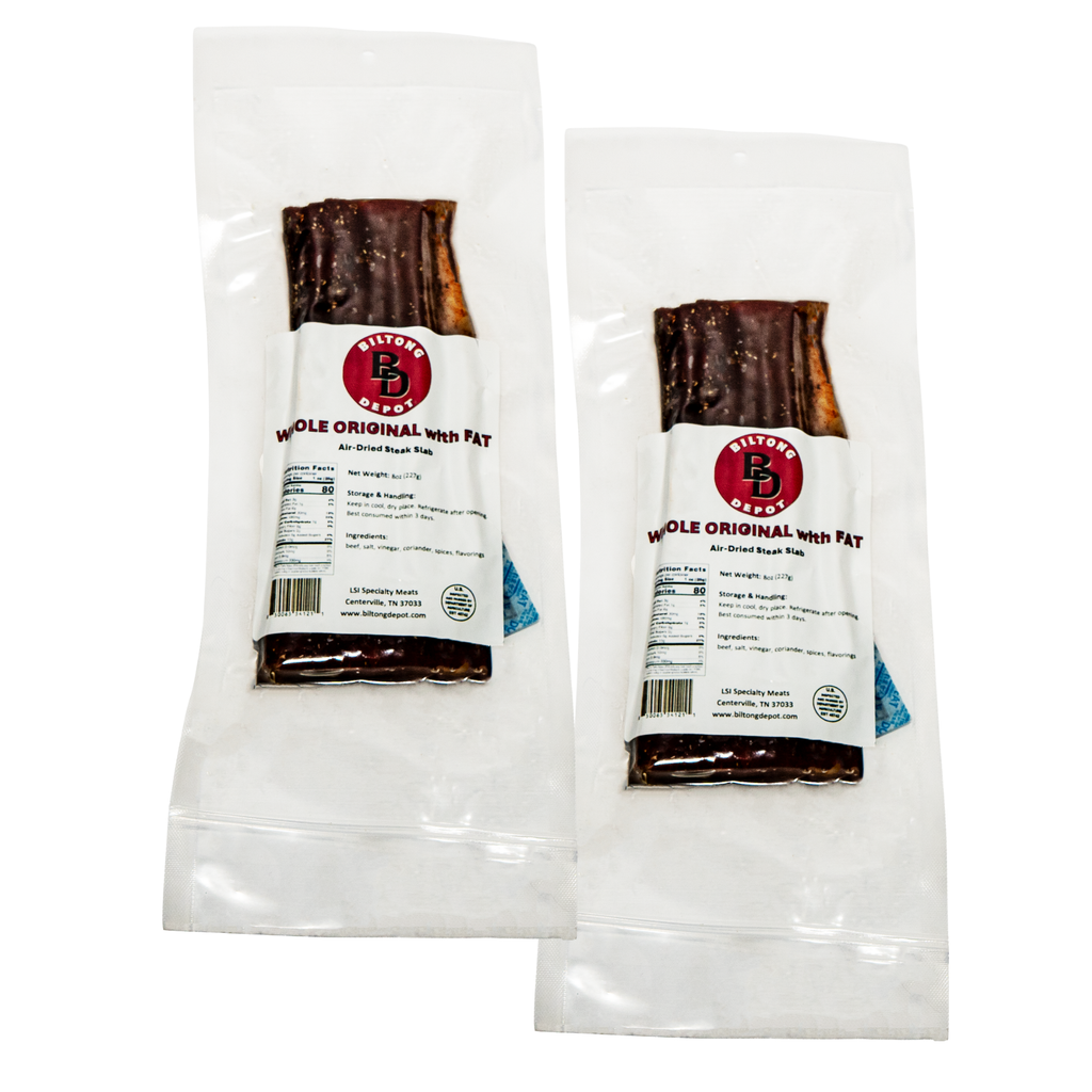 Biltong with Fat Slab Subscription | Save on Slabs | Biltong Depot