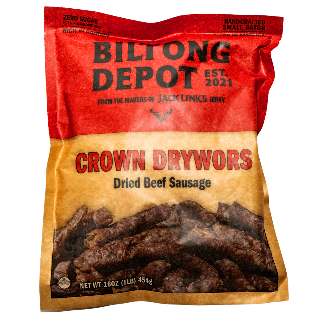 Crown Drywors – Spiced Beef Sticks | Biltong Depot