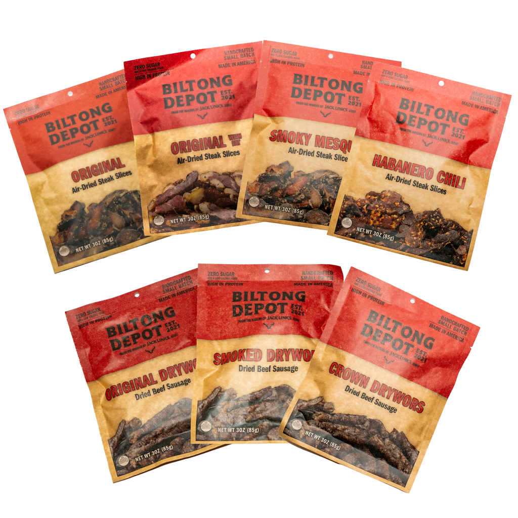 Ultimate Carnivore Variety Pack – Biltong & Drywors | Biltong Depot